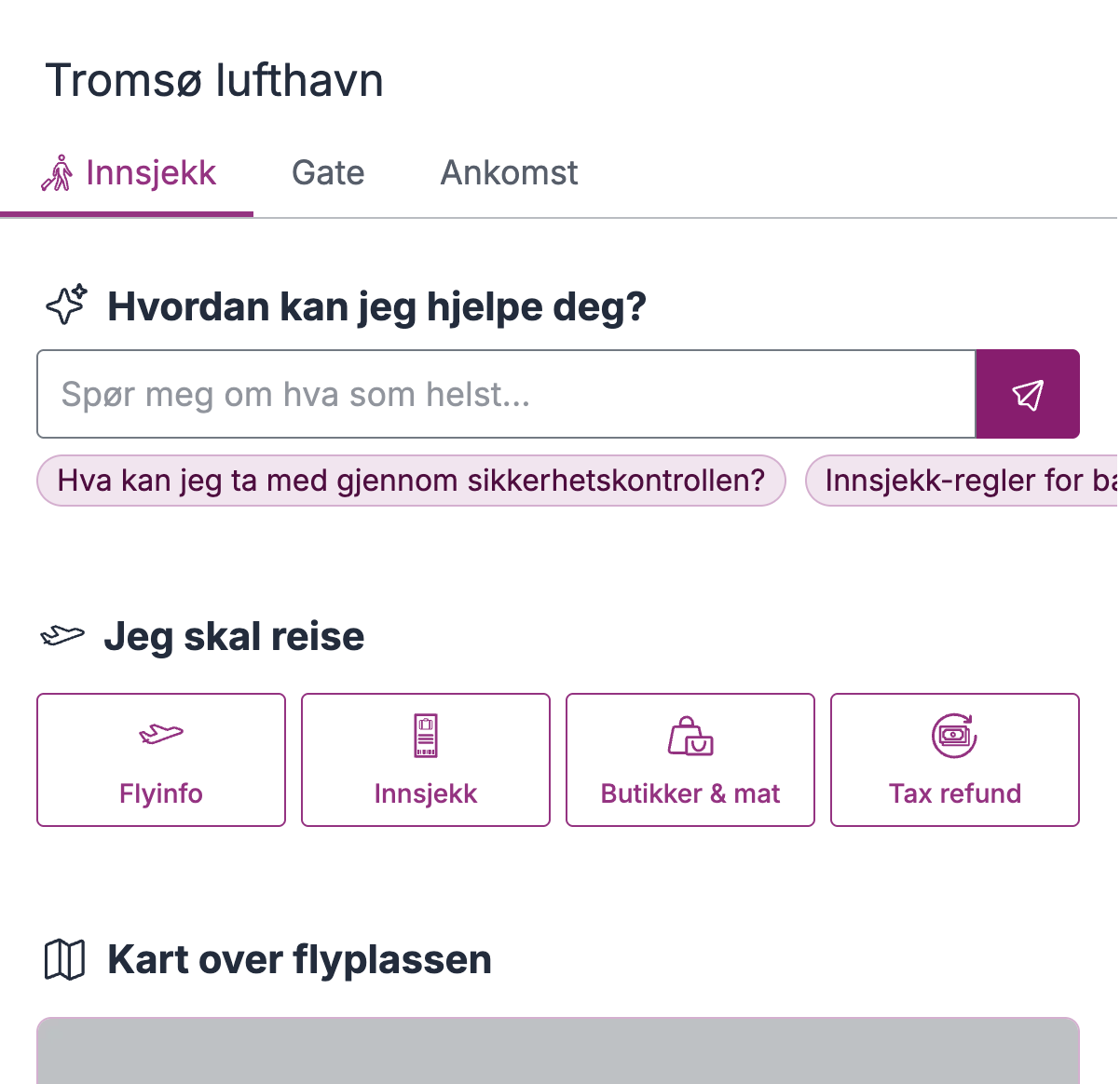 Designsystemet i Avinors løsninger - Designsystemet
